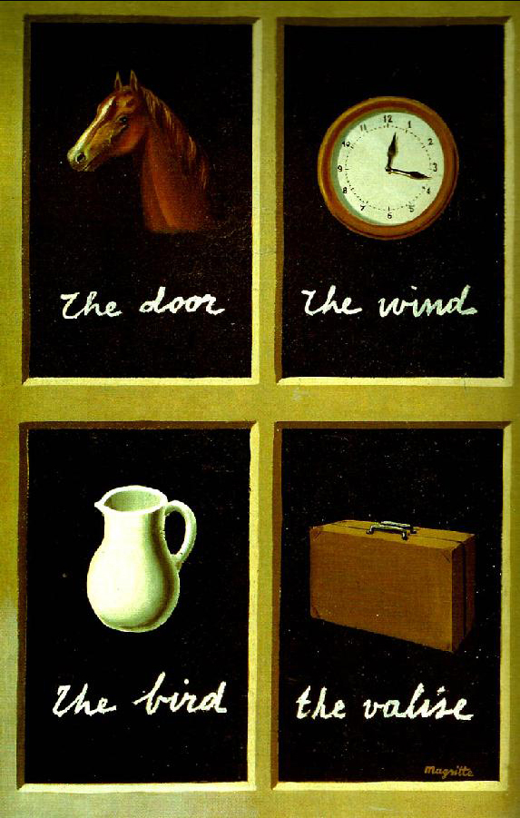 Comics in visual arts: Magritte | Aces Weekly Blog